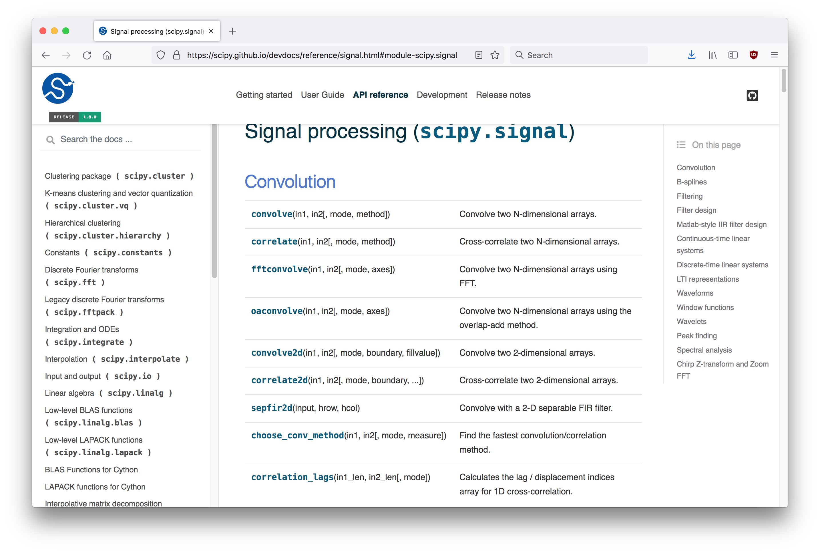 DOC: Most API reference internal links skip top of page · Issue #21402 · scipy/scipy · GitHub