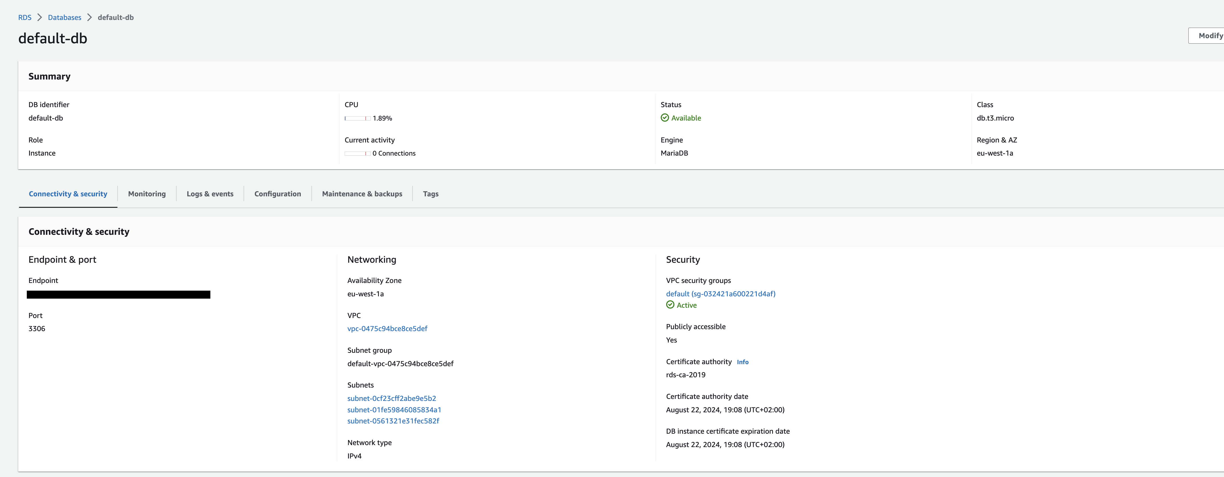 App Runner Times Out When Connecting To Rds Instance · Issue 198 · Awsapprunner Roadmap · Github