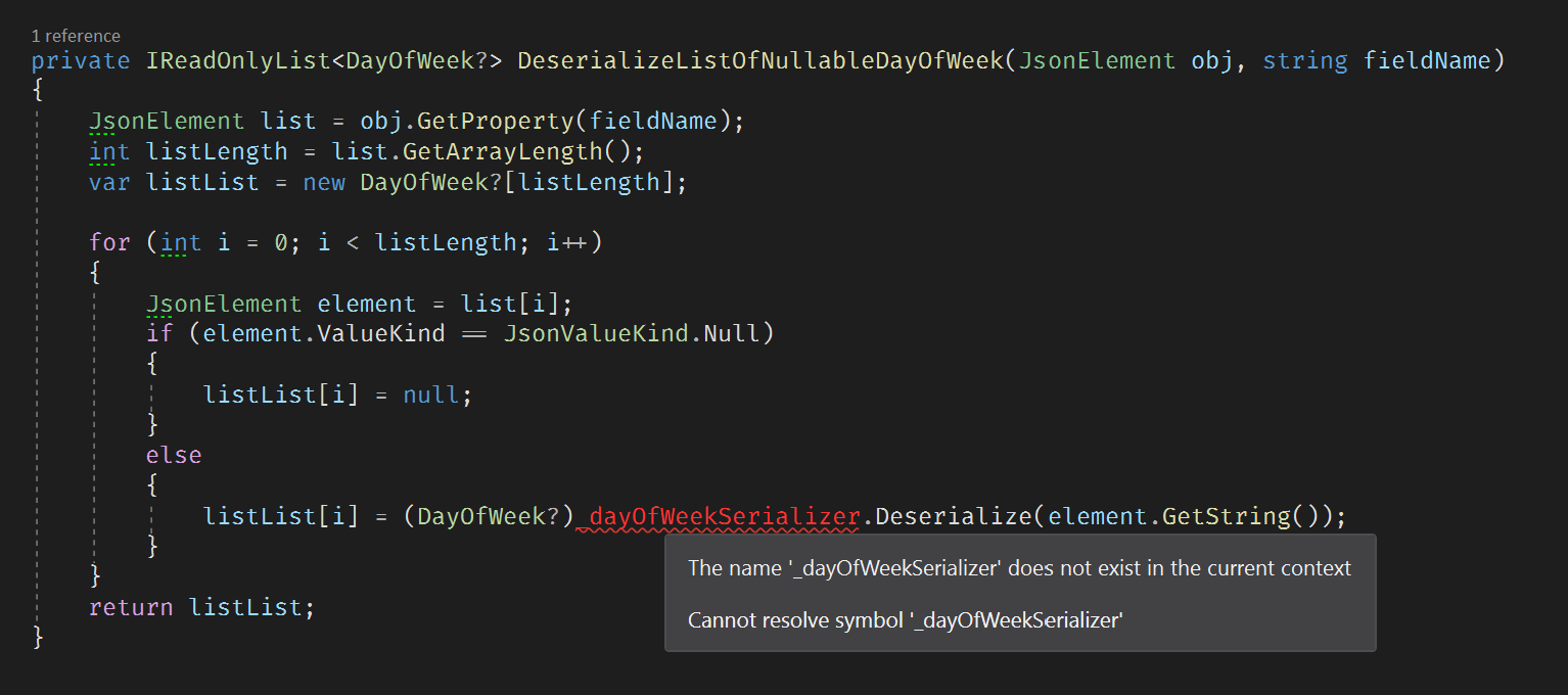 Strayberry Shake Not Deserializing Lists Of Enumerations Correctly · Issue 1695 · Chillicream