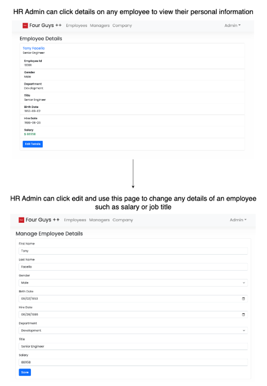 GitHub - BryanC21/HR-Portal: An HR Portal used to manage over 300,000 ...
