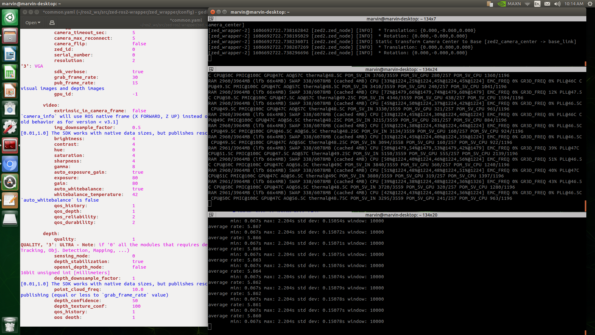 Jetson nano low frame rate in ROS2, verified OK in ROS1 · Issue #22 · stereolabs/zed-ros2 ...