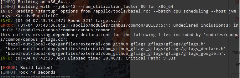 Build Error · Issue #6381 · ApolloAuto/apollo · GitHub