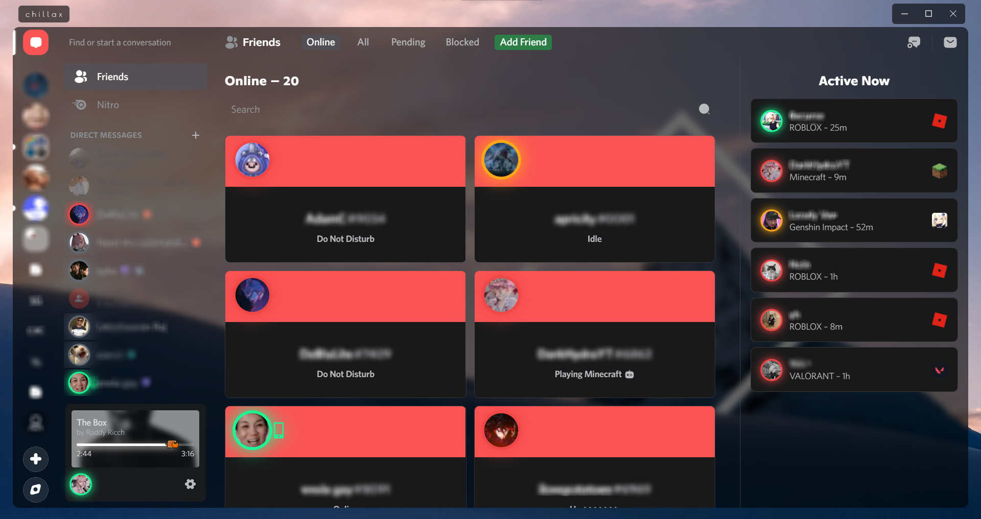 theme is laggy · Issue #1 · warrayquipsome/Chillax · GitHub