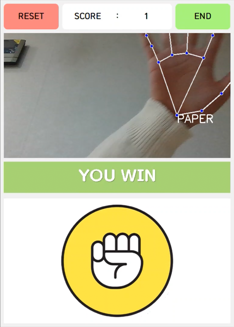 GitHub - Aftermoon-dev/camera-rockscissorpaper: Rock, Scissor, Paper with Computer using OpenCV!