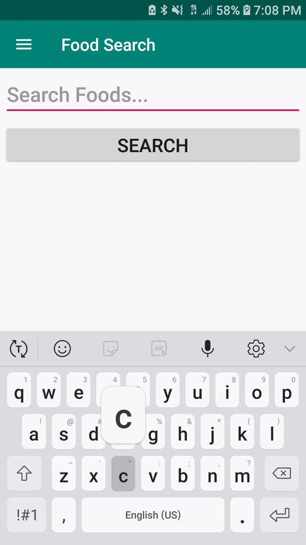 GitHub - taylorrgriffin/nutritional-info: Android app that allows users ...