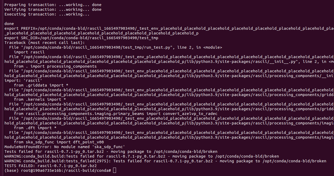 build Anaconda package ska-sdp-func · Issue #164 · i4Ds/Karabo-Pipeline · GitHub