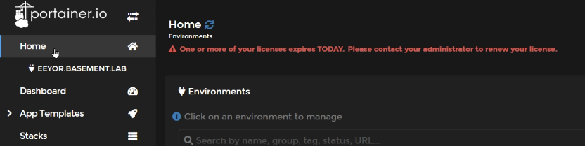Browser rendering license error message that flashes on every refresh ...