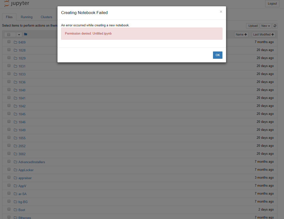 Cannot run jupyter notebook · Issue #2936 · jupyter/notebook · GitHub