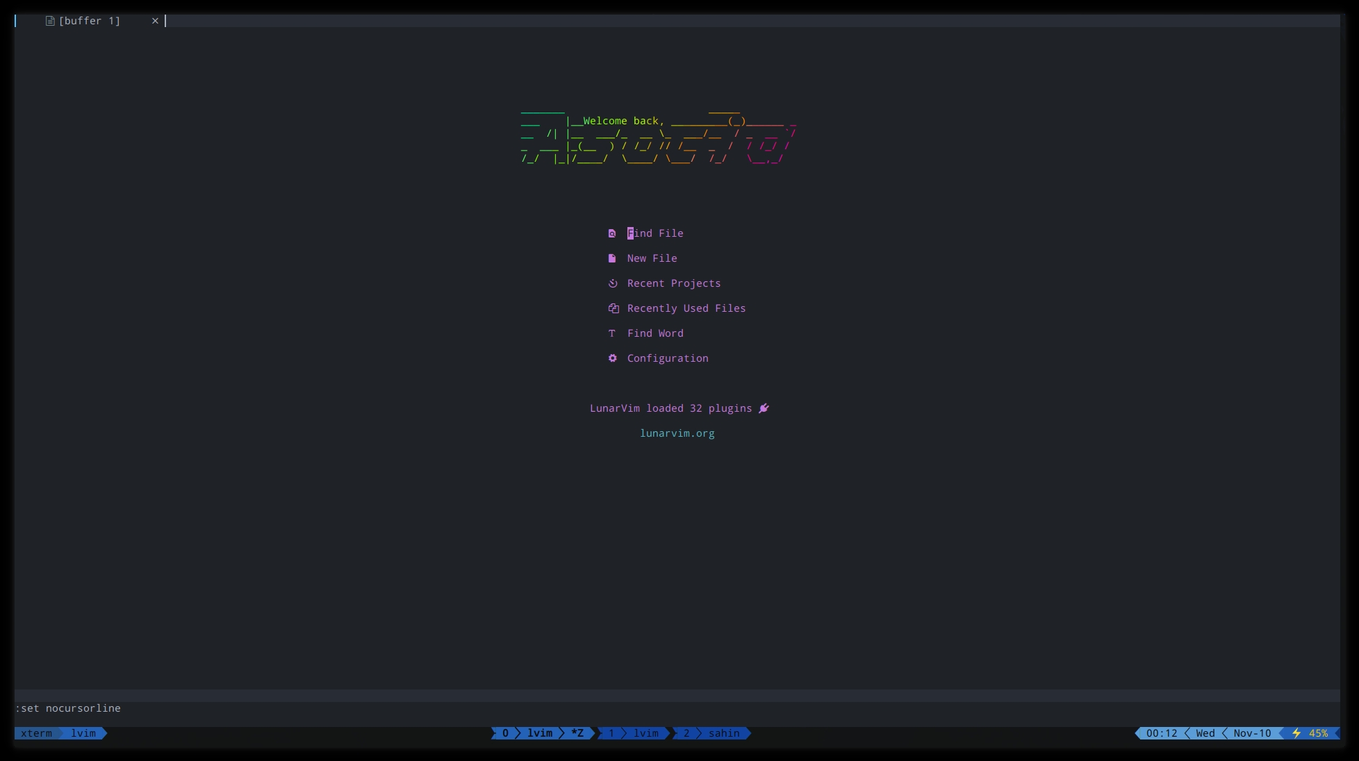 Dashboard preview doesn't disappear after opening a file · Issue #117 · nvimdev/dashboard-nvim ...