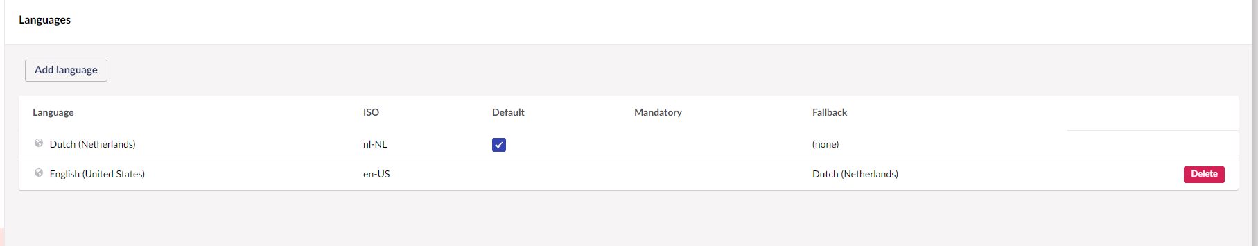 Changing the default language in the backoffice does not get reflected in the database. · Issue ...
