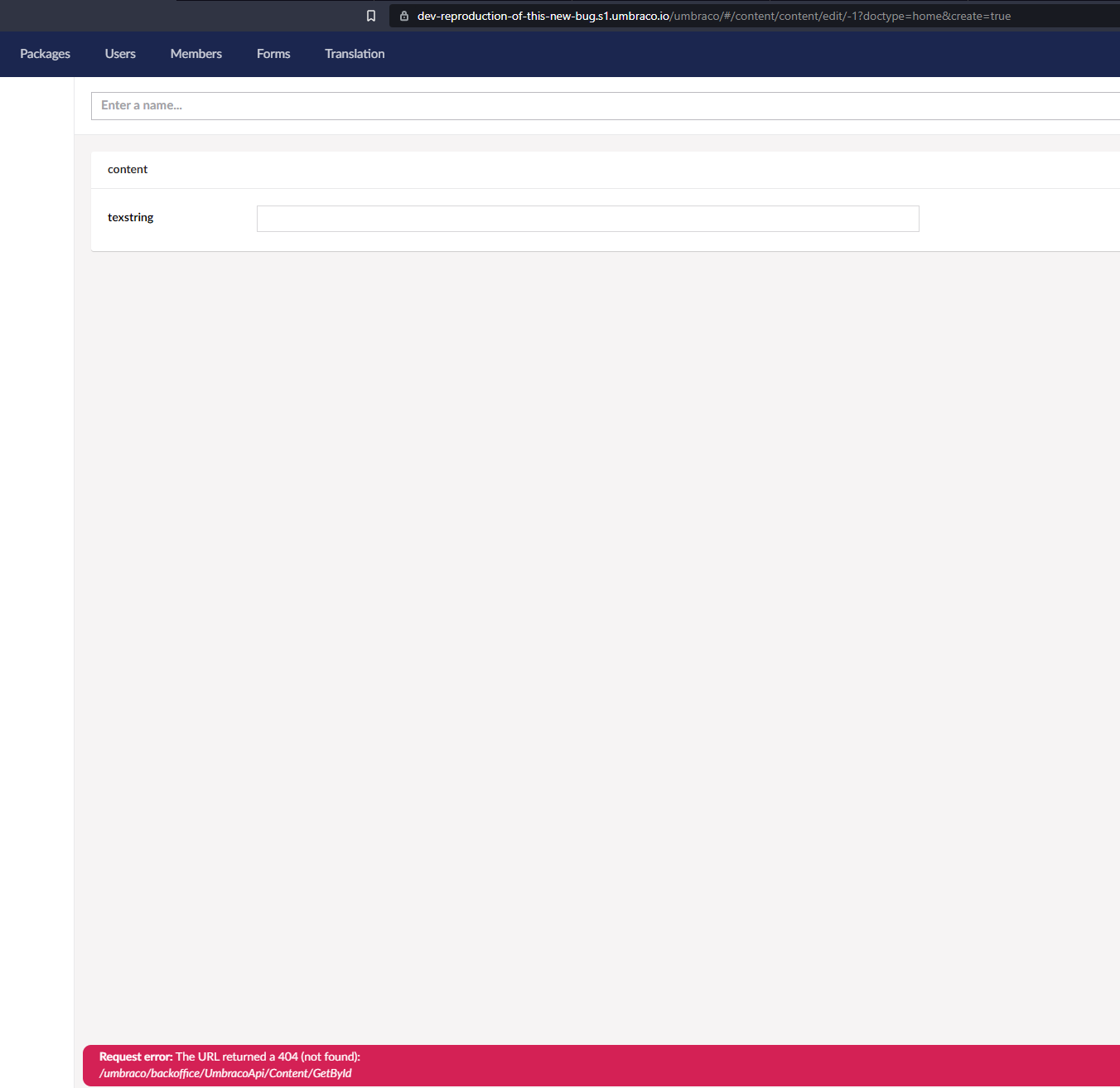 Cloud: 404 on creating content nodes on Non-prod site · Issue #399 · umbraco/Umbraco.Cloud ...