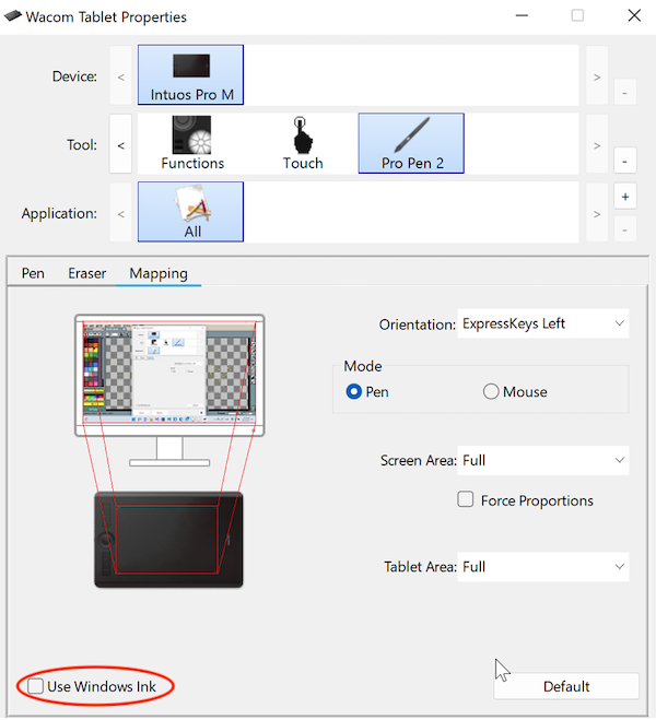 [BUG] Clicking/"Dotting" too fast with a tablet pen draws a line between the two points. Windows ...