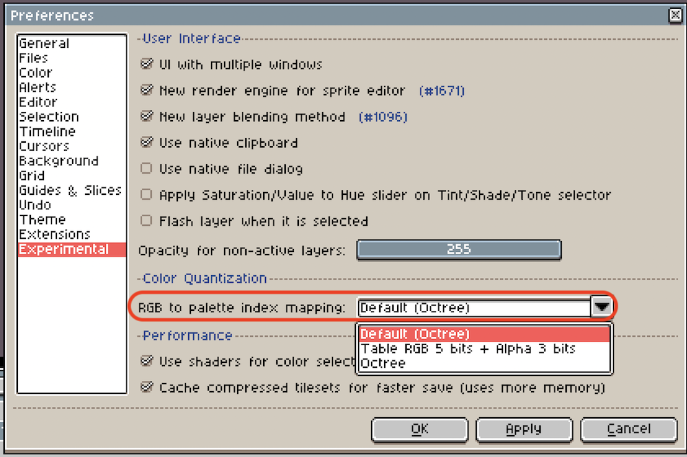 1 3 Beta Can T Sort Colors Correctly For Making New Palettes · Issue 3764 · Aseprite Aseprite