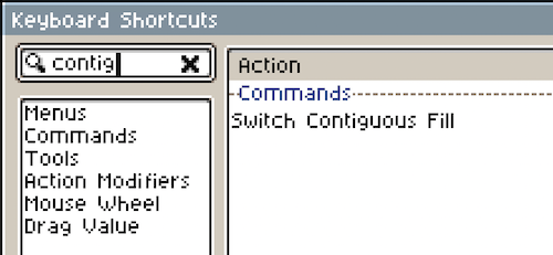Hotkeys For Contiguous And Pixel Perfect · Issue 3773 · Aseprite