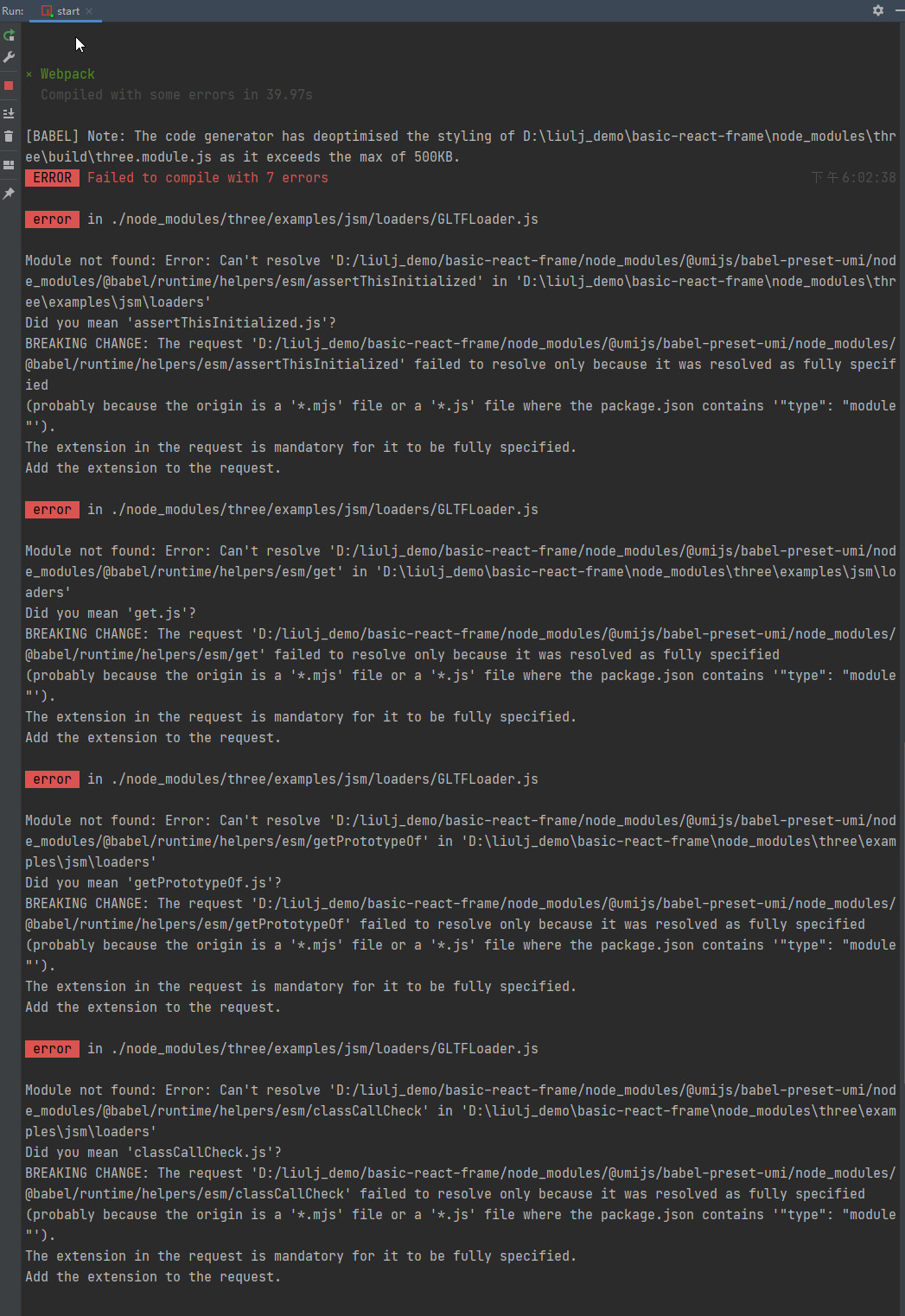 Use Es6 To Import Loaders And An Error Is Reported When Webpack5 Is Compiled · Issue 22058 2374