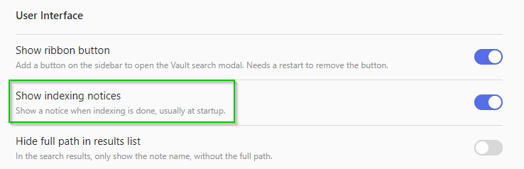 [Feature request] Option for disabling startup notification · Issue #91 · scambier/obsidian ...