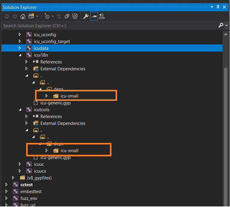 Its Still Link To Small Ciu With Vcbuild Full Icu · Issue 36373 · Nodejsnode · Github