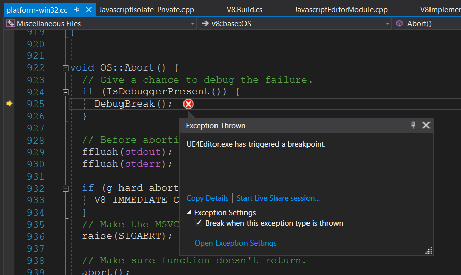 Check failed: !value_obj->IsJSReceiver() || value_obj->IsTemplateInfo(). · Issue #256 · ncsoft ...