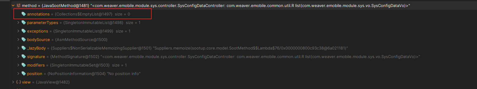 Store also visible annotations of methods · Issue #523 · soot-oss/SootUp · GitHub