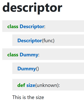 Data Descriptors aren't properly captured · Issue #226 · mitmproxy/pdoc · GitHub