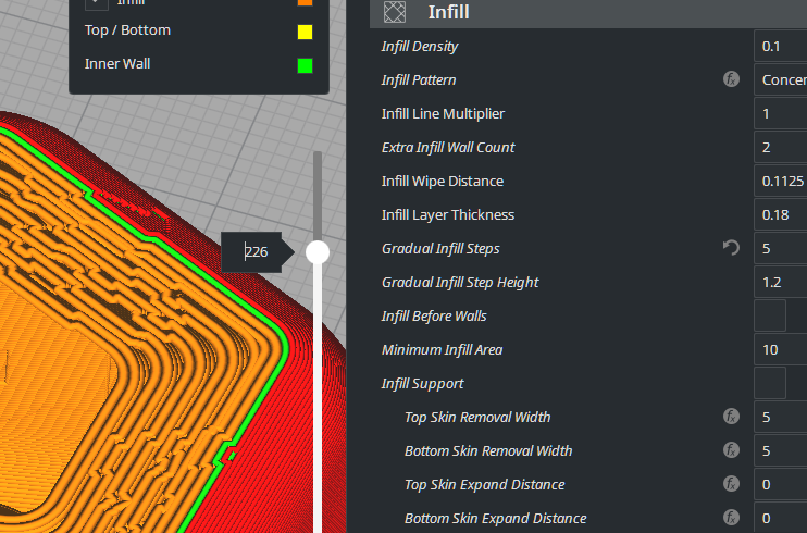 Infill overlapping other lines in combination with infill steps [4.3.0 ...