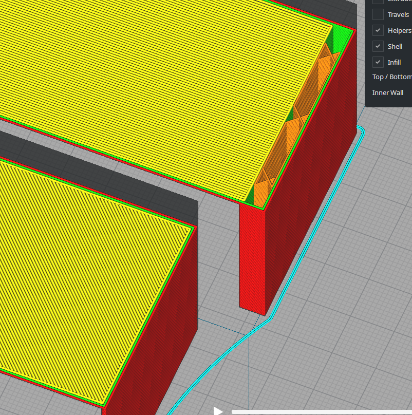 Bridging line directions should be an option without enabling bridge ...