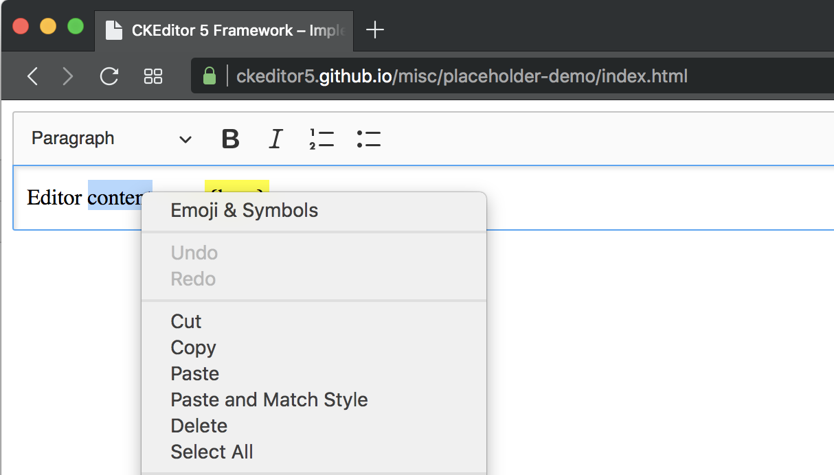 Uncaught CKEditorError: model-nodelist-offset-out-of-bounds · Issue #1612 · ckeditor/ckeditor5 ...