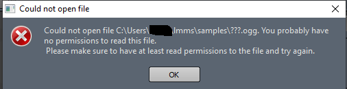 Unable to import file with non-latin characters · Issue #5888 · LMMS/lmms · GitHub