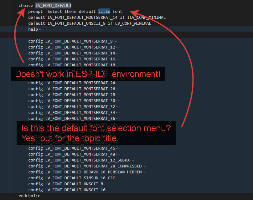 The default font is always lv_font_montserrat_14. · Issue #2702 · lvgl/lvgl · GitHub