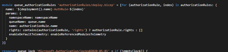 [Bug Report]: AuthRule bicep referenced in queue bicep does not retrieve rights · Issue #1694 ...