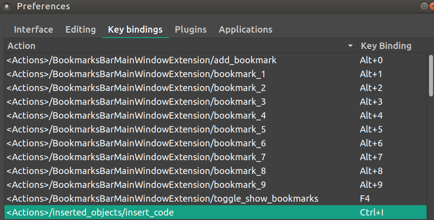 Shortcut for Insert Codeblock · Issue #211 · zim-desktop-wiki/zim-desktop-wiki · GitHub