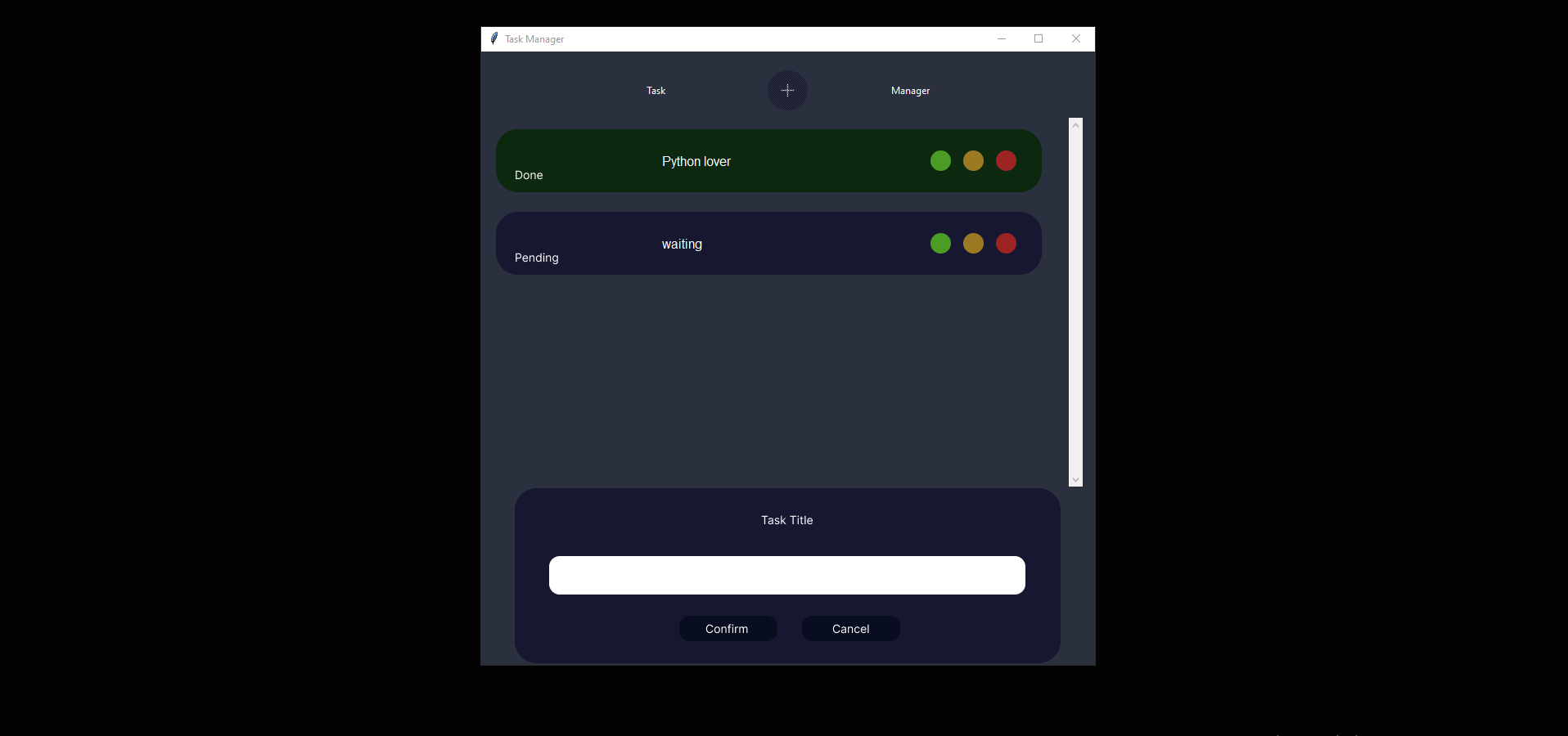 GitHub - goodeny/Task-Manager