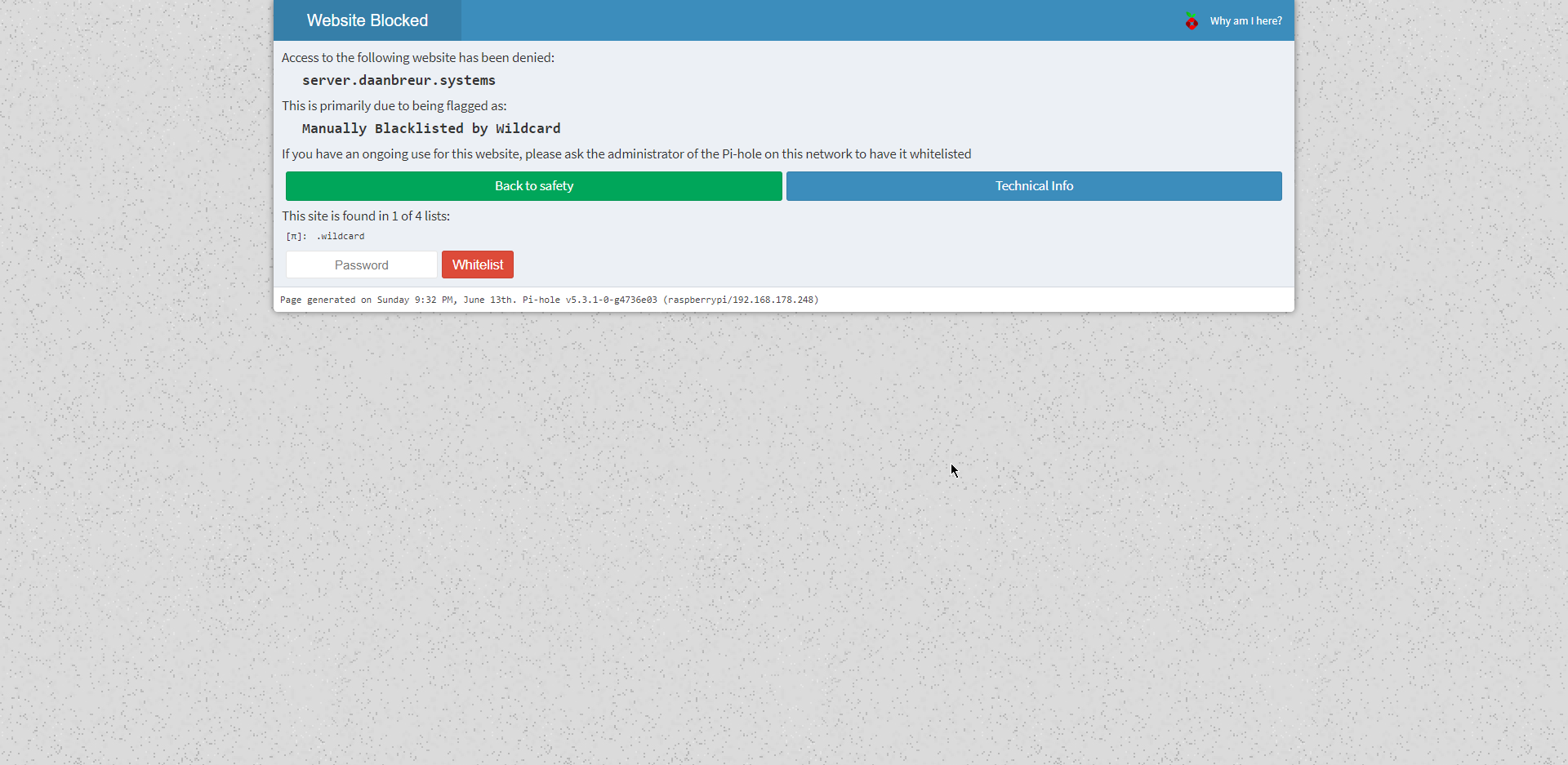 Whitelist / Blacklist Doesnt Work. · Issue #4201 · pi-hole/pi-hole · GitHub
