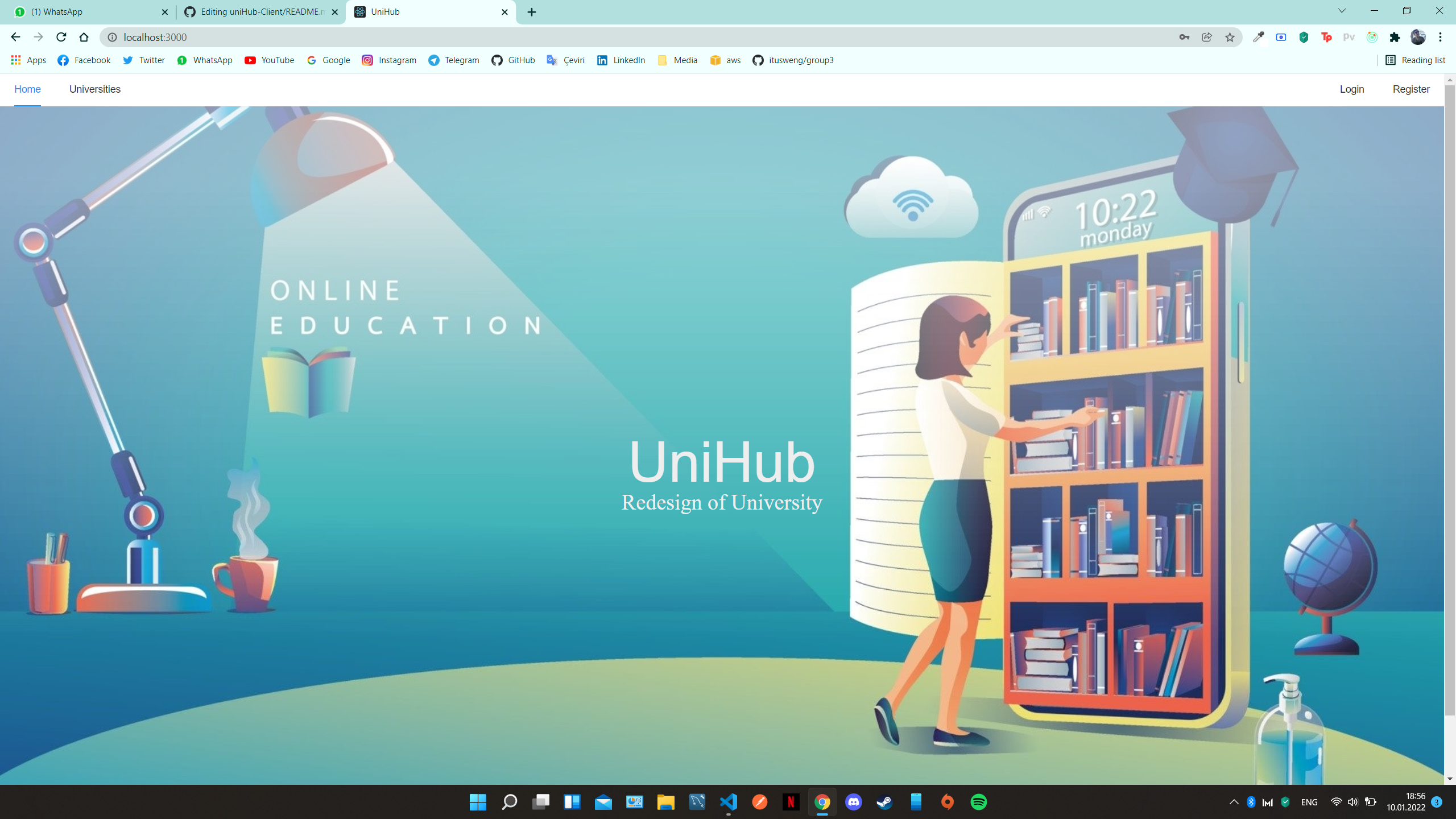 GitHub - erhanyaylali1/uniHub