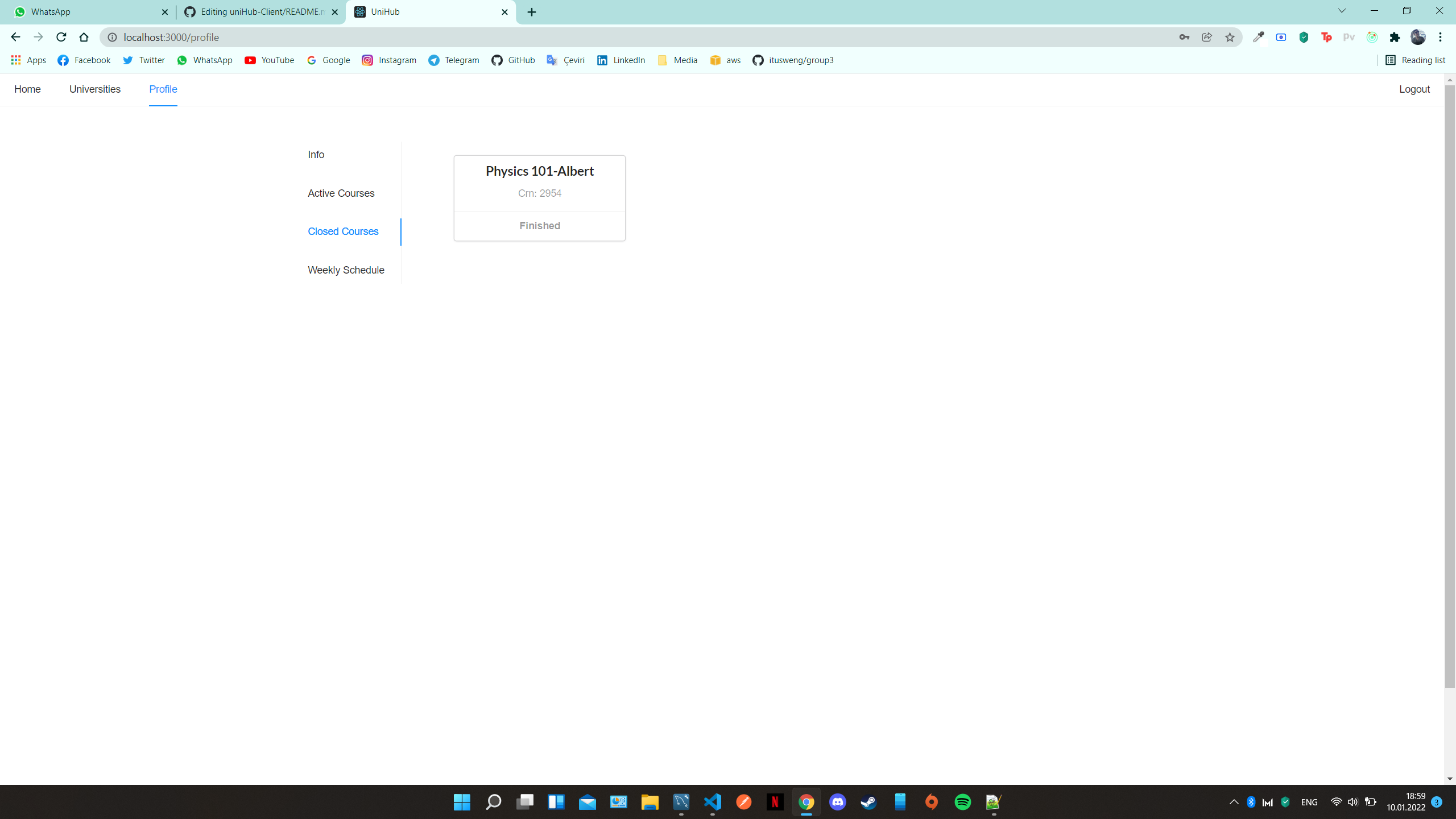 GitHub - erhanyaylali1/uniHub-Client