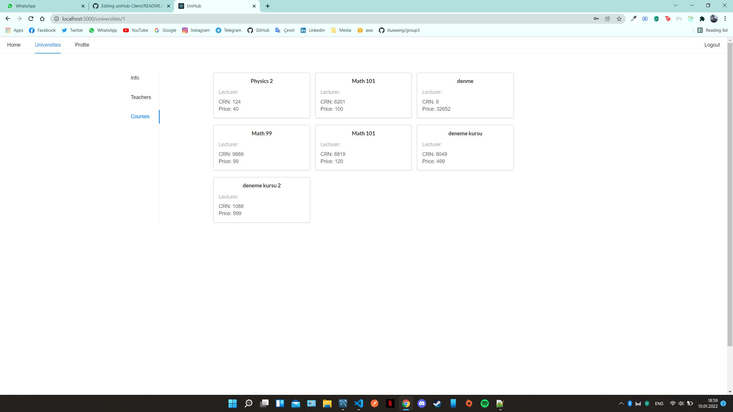 GitHub - erhanyaylali1/uniHub