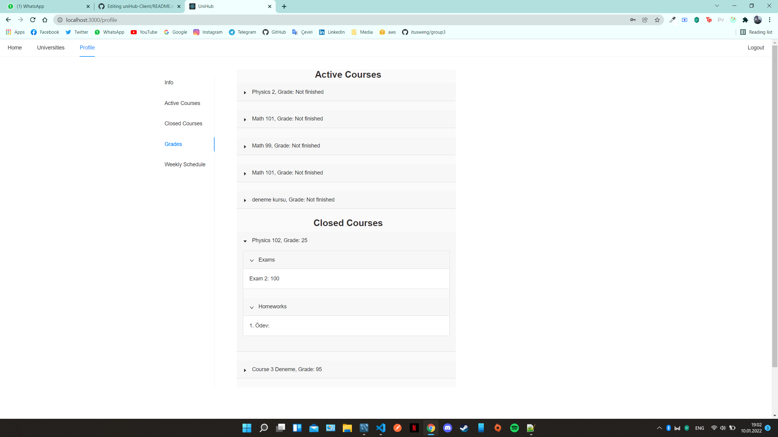 GitHub - erhanyaylali1/uniHub-Client