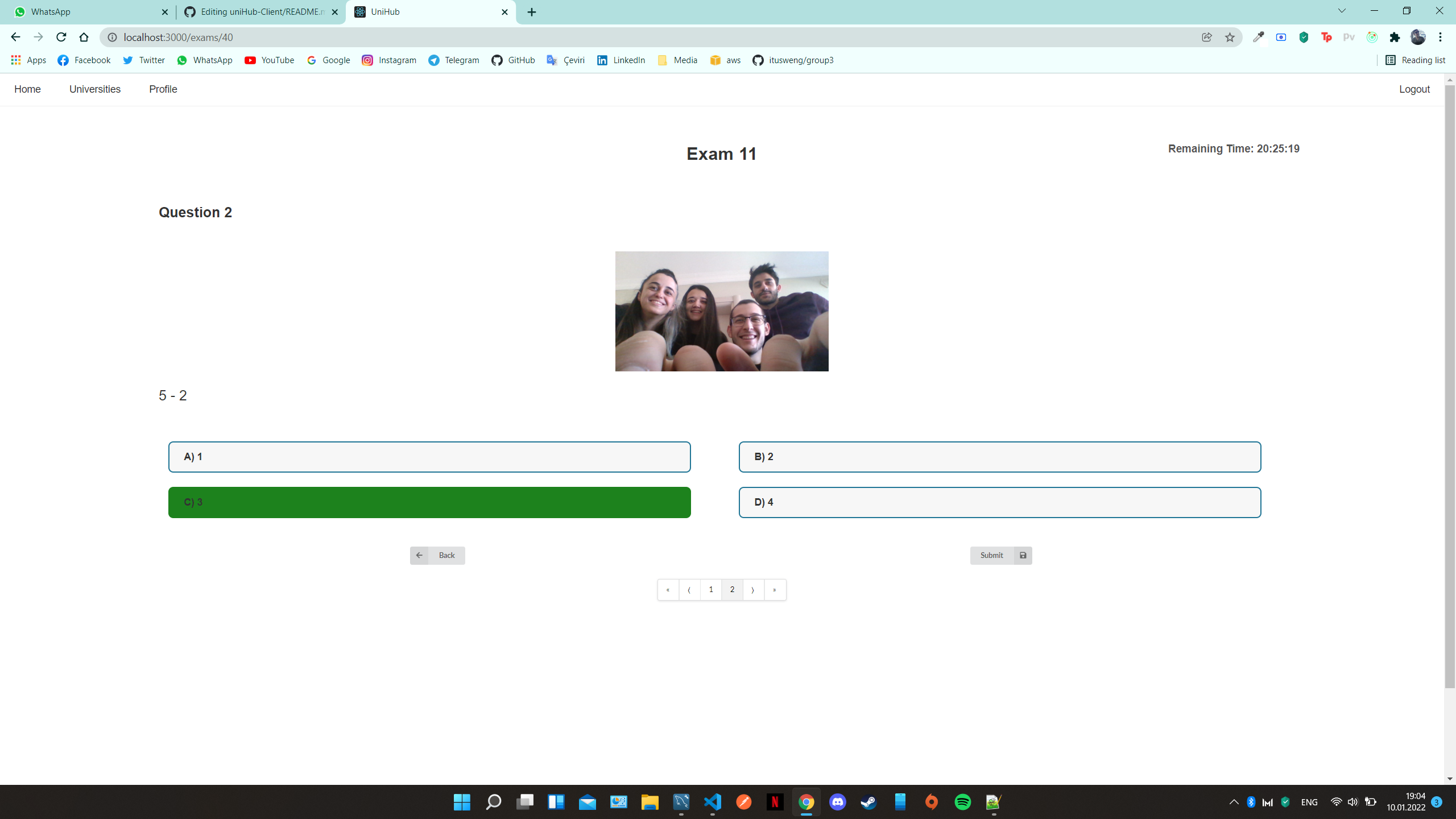 GitHub - erhanyaylali1/uniHub
