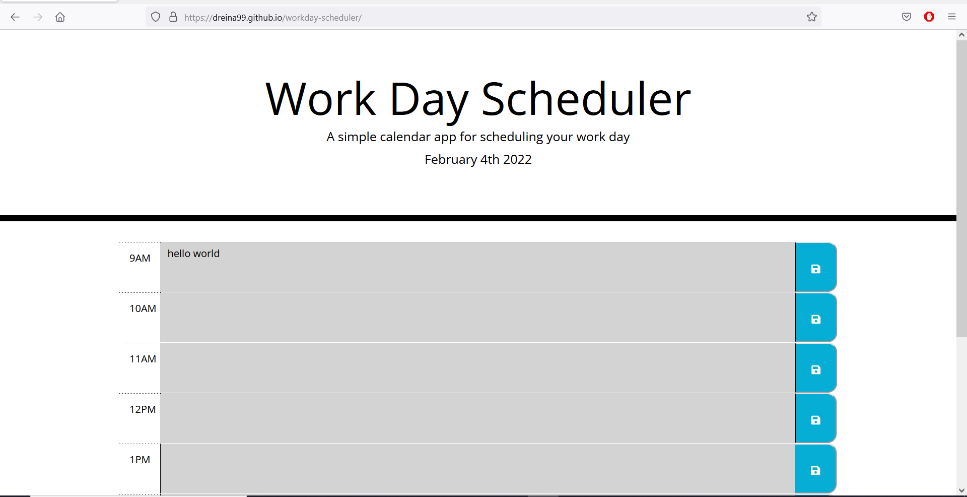 GitHub - dreina99/workday-scheduler