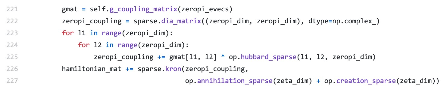 Disorder Hamiltonian in FullZeroPi is non-Hermitian · Issue #73 · scqubits/scqubits · GitHub