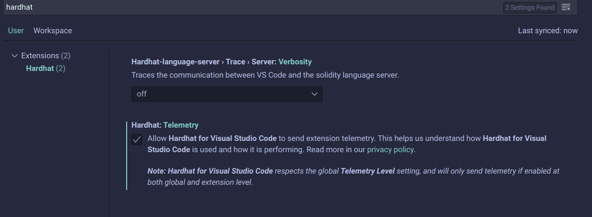 Formatting not working (on linux) · Issue #102 · NomicFoundation/hardhat-vscode · GitHub