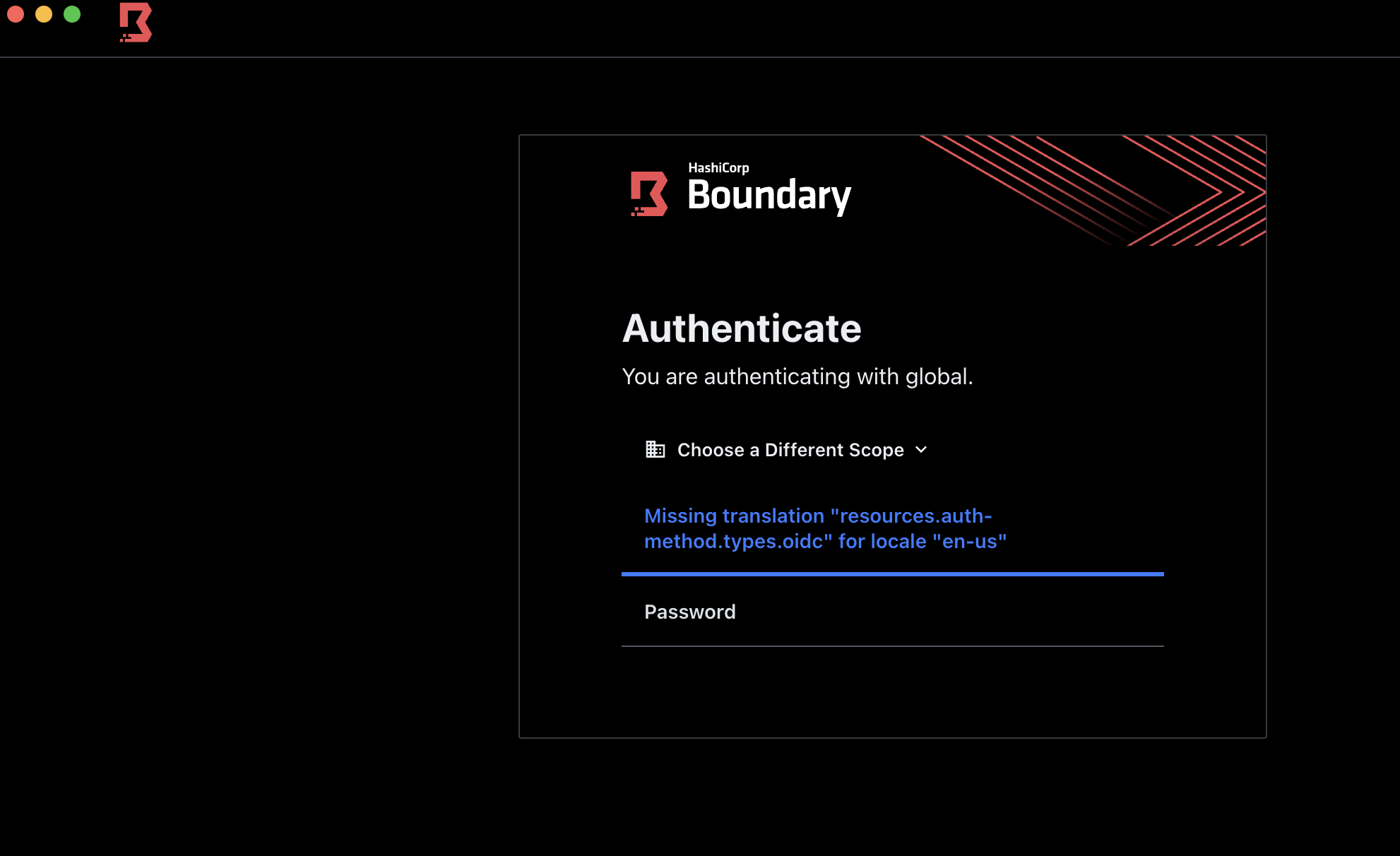 Localization error in Boundary Desktop App for "en-us" · Issue #1167 · hashicorp/boundary · GitHub
