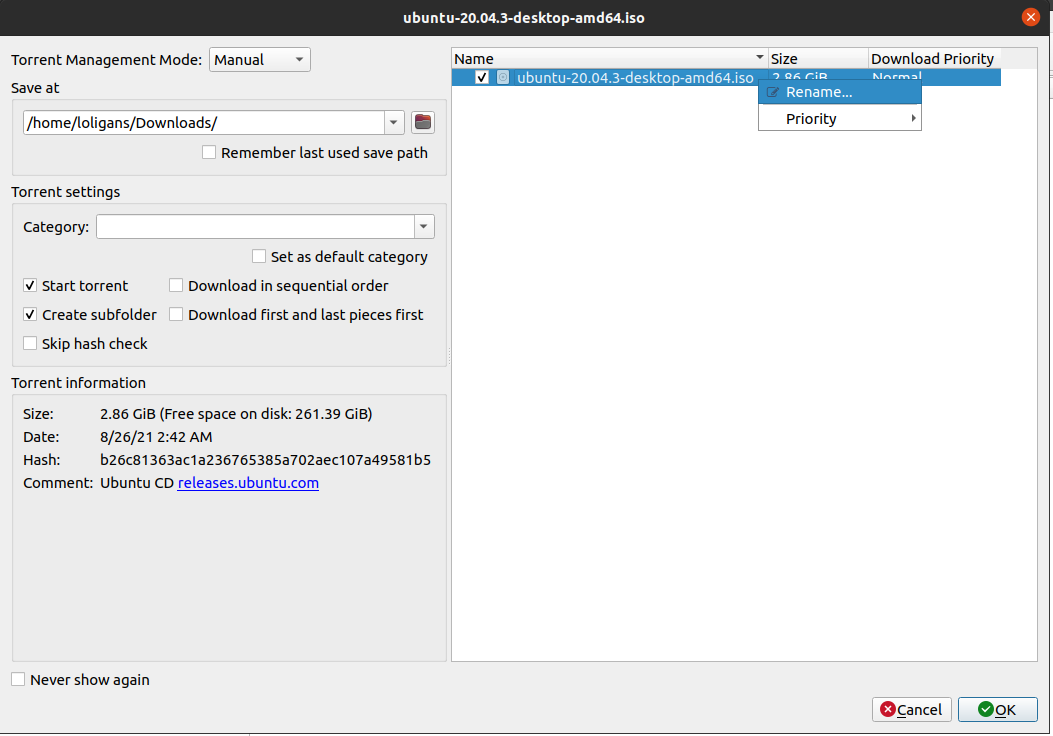 WebUI: Modify Torrent File Structure before Starting · Issue #15718 ...