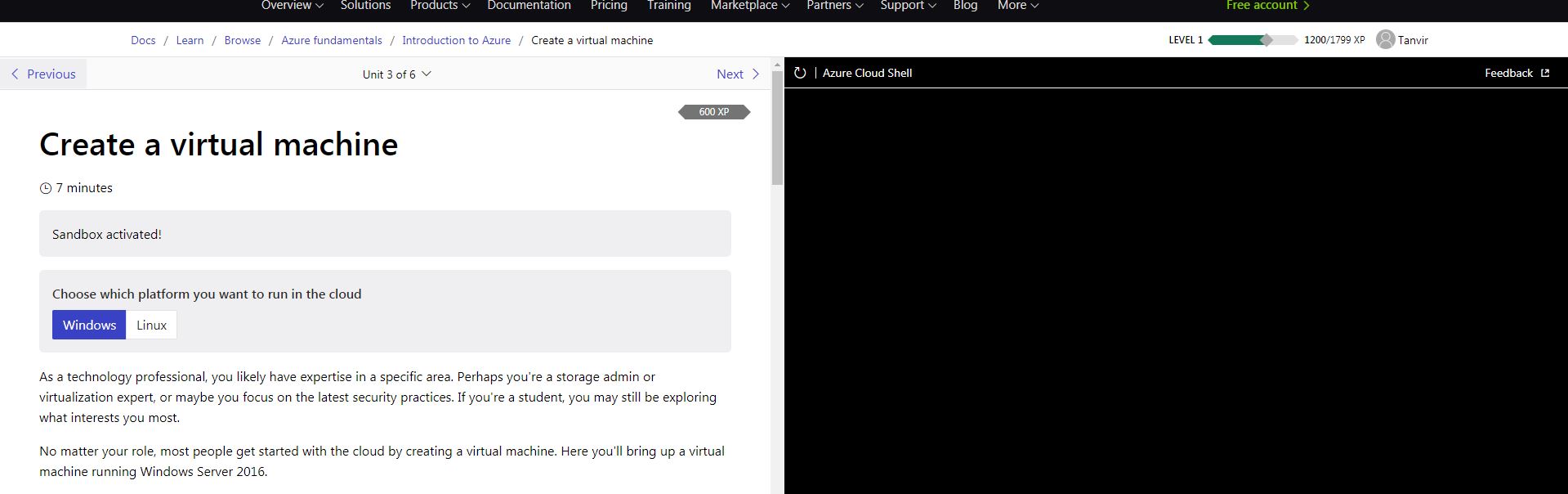 Cloud Shell in Microsoft Learn - Intialization Problem · Issue #755 · MicrosoftDocs/feedback ...