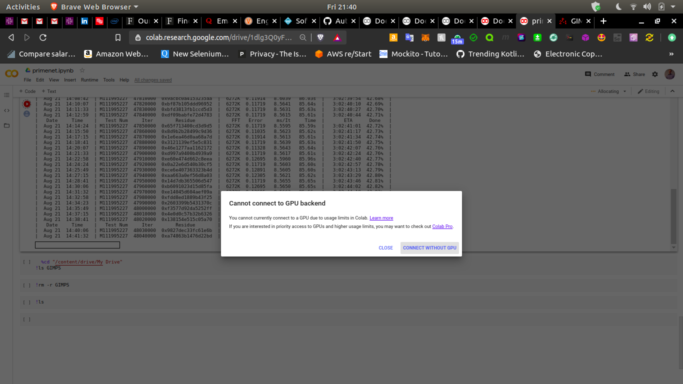 `Connect Without GPU` Button Contains A Blue Box Outline · Issue #1520 ...