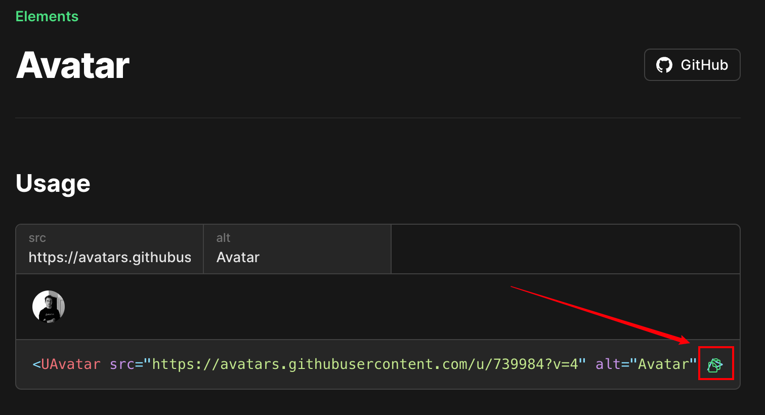 [documentation] Copy To Clipboard Button Overlap Code Content In Some Case · Issue 193