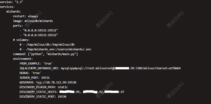 [Bug]: milvus1.1.1 distributed deployment with 3 servers error · Issue #16550 · milvus-io/milvus ...