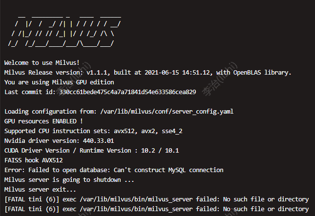 [Bug]: milvus1.1.1 distributed deployment with 3 servers error · Issue #16550 · milvus-io/milvus ...