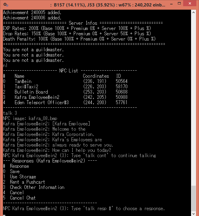 hidden NPC kafra [Iro] · Issue #1537 · OpenKore/openkore · GitHub