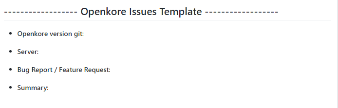 Iro · Issue 2515 · Openkoreopenkore · Github 